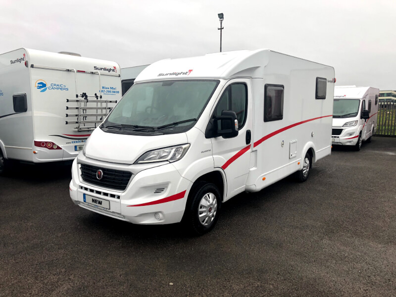Sunlight V66 4 Berth - Campervan & Motorhome Hire Ireland